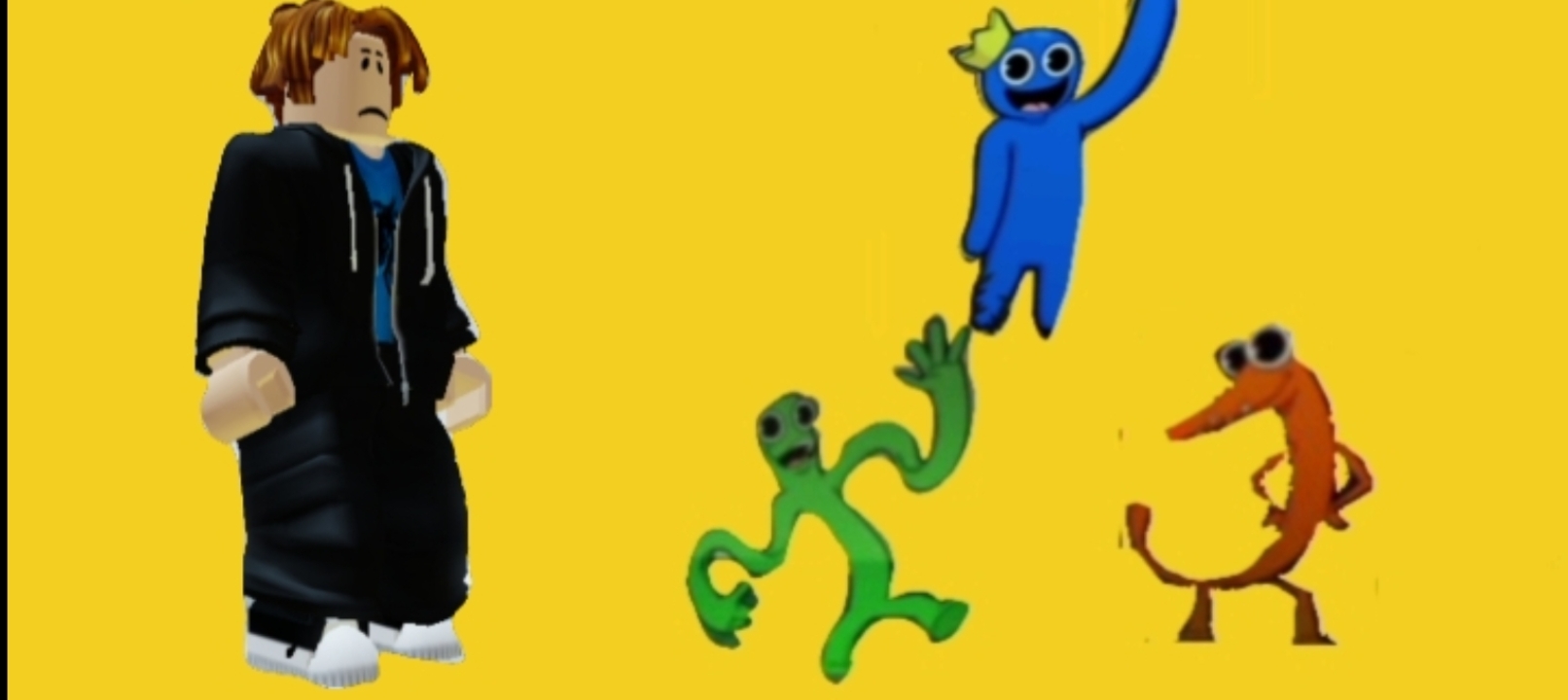 Oбyчaлки-пpиключaлки. Побег от Радужных Друзей. Robloх.