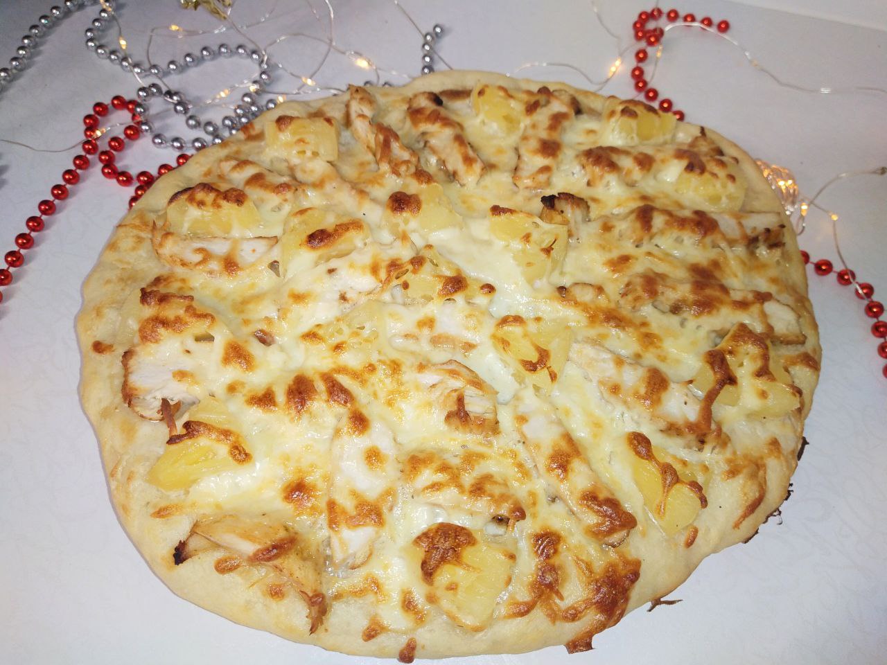 Готовим ДОМАШНЮЮ ГАВАЙСКУЮ пиццу с "Секретным соусом". Просто, быстро и ооочень вкусно!