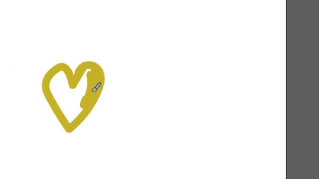 Рисуем сердечки детям часть 5