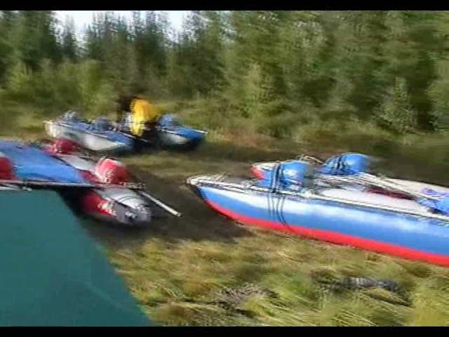 Кожим, 2011 год. Водный поход с детьми