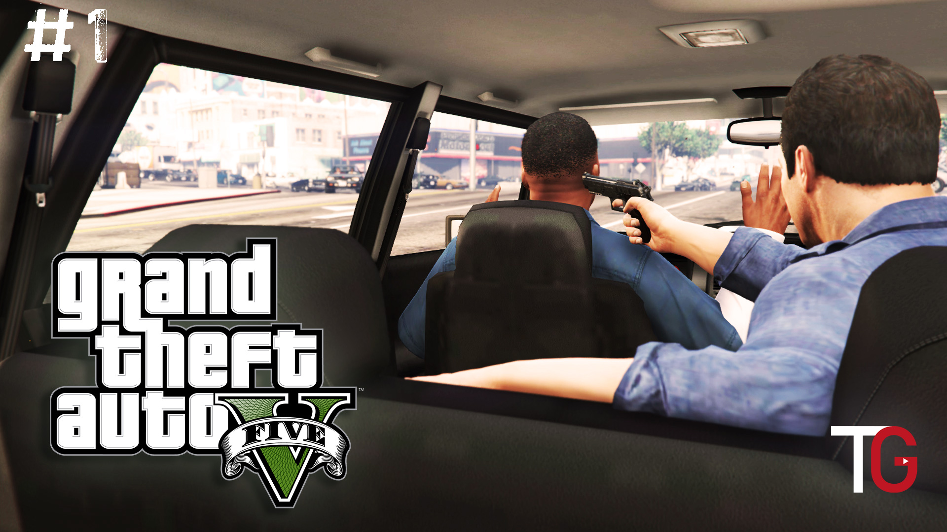 GTA 5 #1 [ НАЧАЛО ] ПОЛНОЕ ПРОХОЖДЕНИЕ