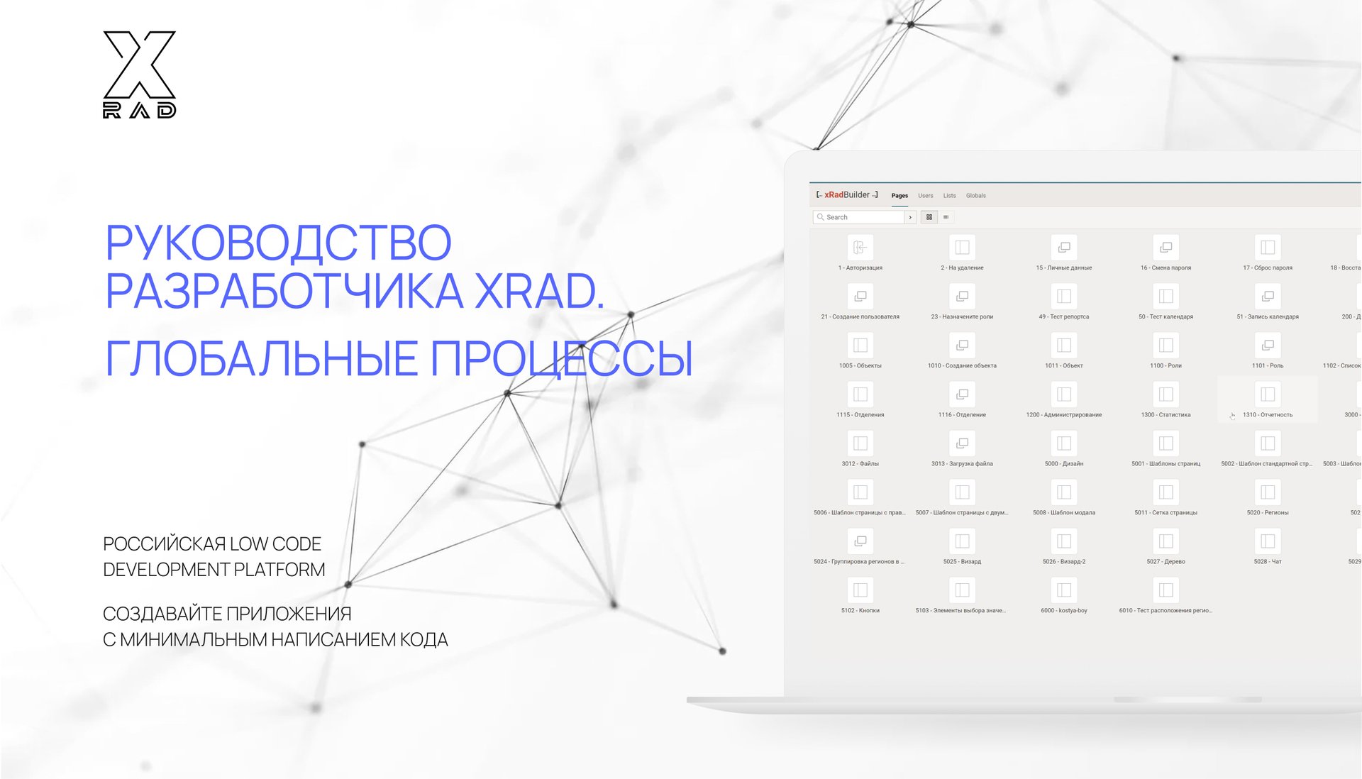 Руководство разработчика XRAD. Глобальные процессы