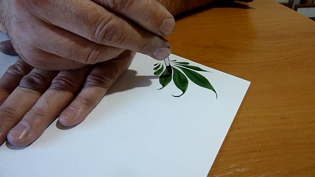 Сильвестров К.А. (г. Краснодар), «Основные кистевые приёмы народных росписей Русского Севера»