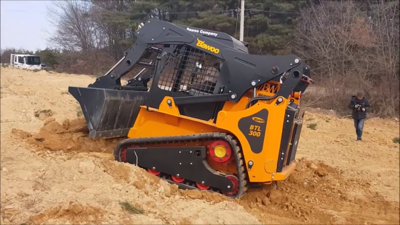 Гусеничные минипогрузчики BAWOO (Южная Корея)  - проходимые, мощные, уникальные.