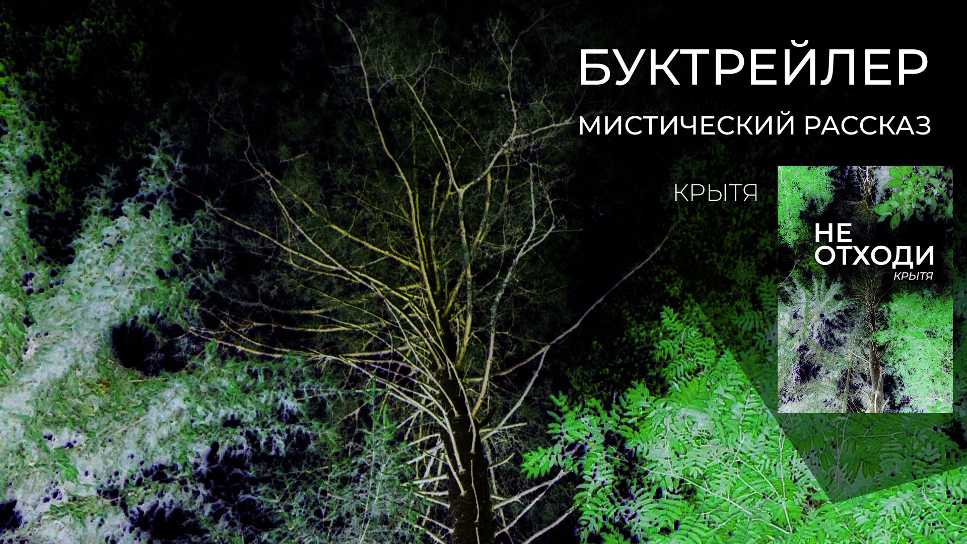 Буктрейлер Крытя - Не отходи, мистический рассказ