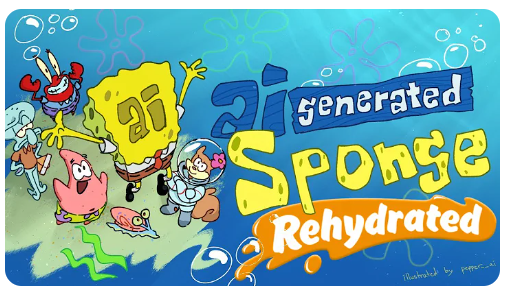 Губка Боб Нейросеть Нарезка I Выпуск 1