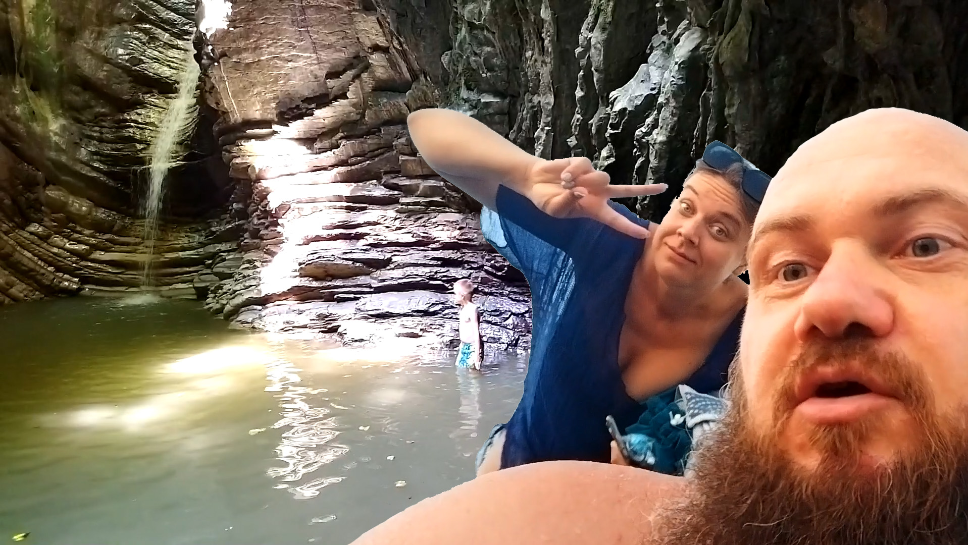 Свирский водопад. Лазаревская. 2023.