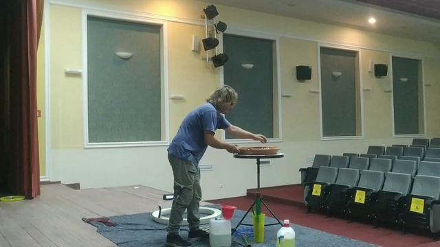 Скрытая камера сняла, как готовится артист к выступлению