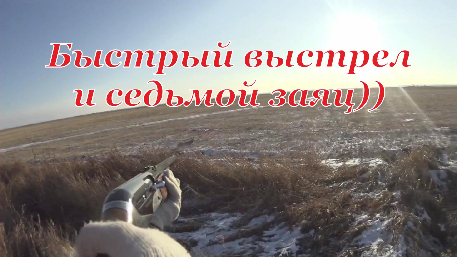Охота на зайцев - Быстрый подъём и быстрый выстрел