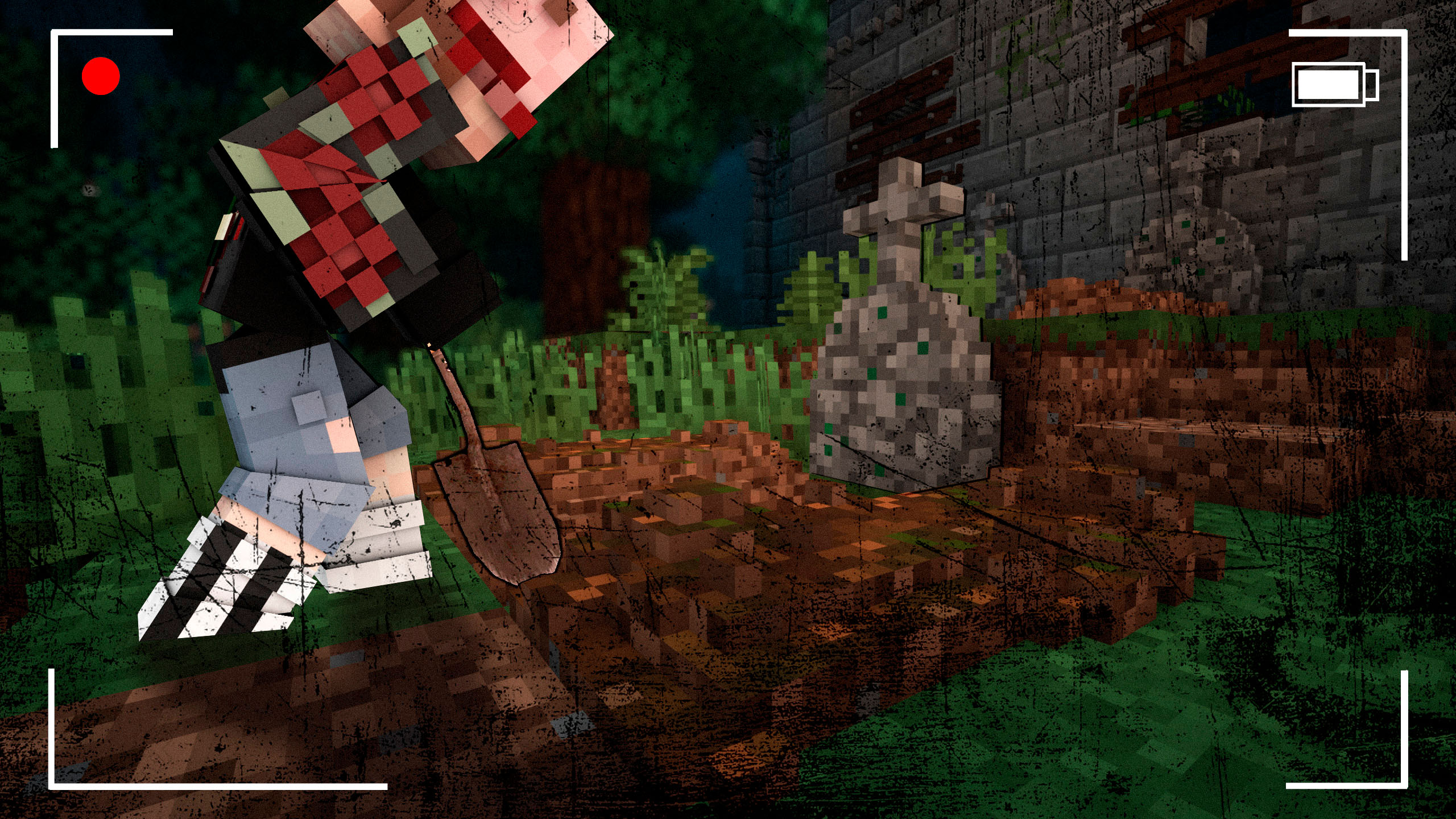 ОН ПОХИЩАЕТ ТРУПЫ. Minecraft хоррор