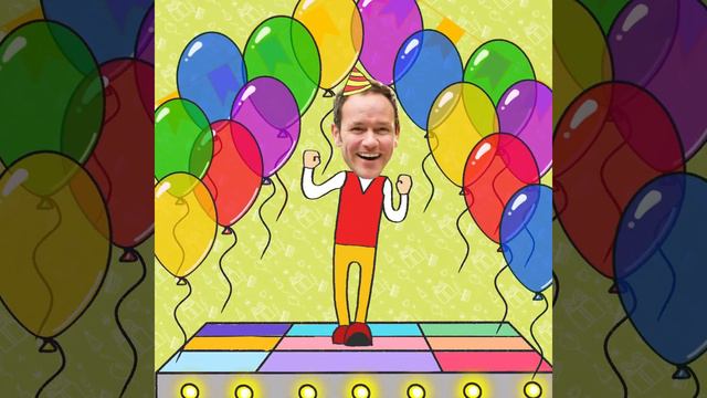 Мультиклип "На торте" для мужчины на день рождения