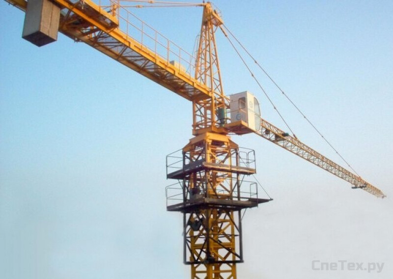 сборка башенного крана