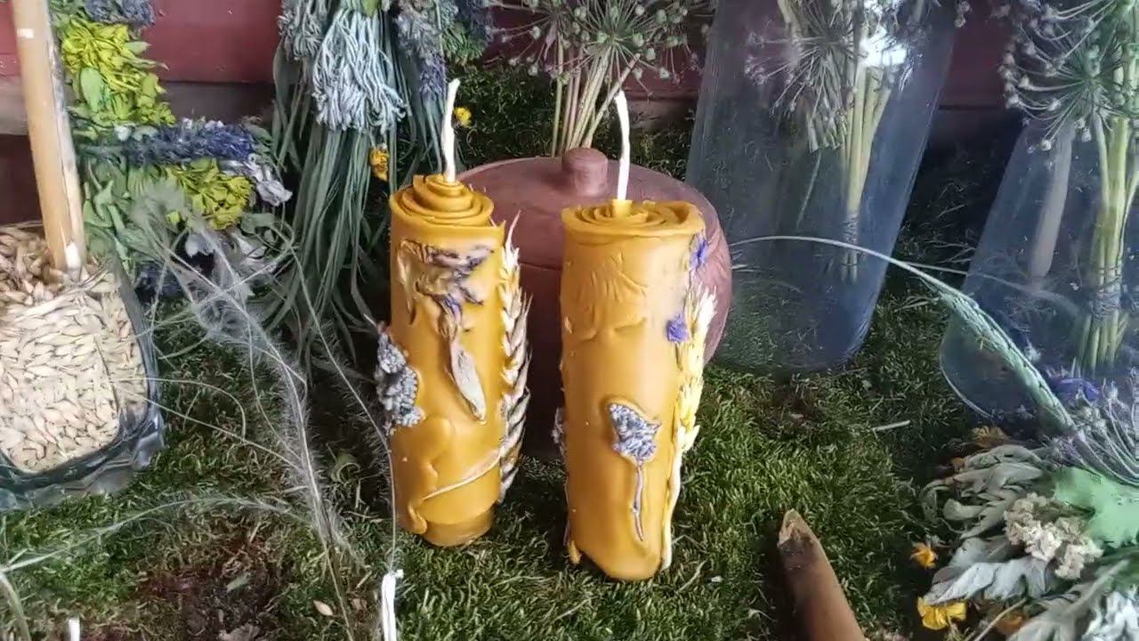 Презентация свечей для финансового благополучия, открытия дорог, знахарских, парных свечей.