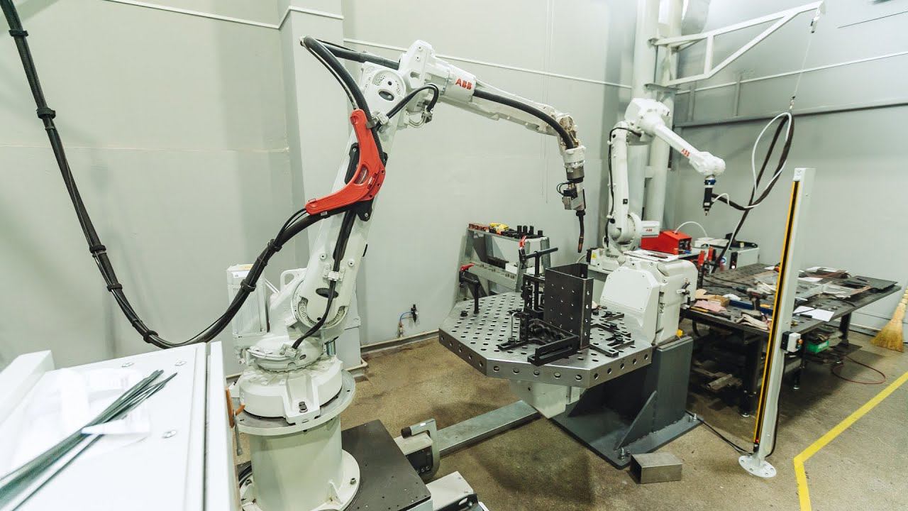 ВЕНТЕХ | Сварочный роботизированный комплекс ABB