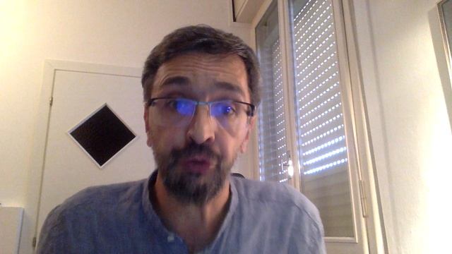 Andrea Martocchia at the Conference on Milosevic