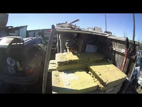 Ремонт в бане своими руками (утепление потолка) день 5.