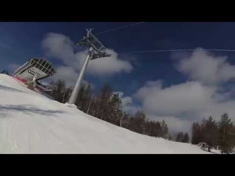 ГЛЦ Абзаково, трасса №1.