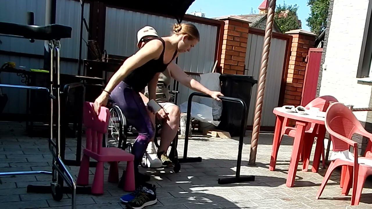 Ч69 ПОСЛЕ ТРАВМЫ ЗАЧЕМ БИНТУЕМ СТОПЫ ПРИ ОСВАИВАНИИ ХОДЬБЫ! ЛФК ДОМА!