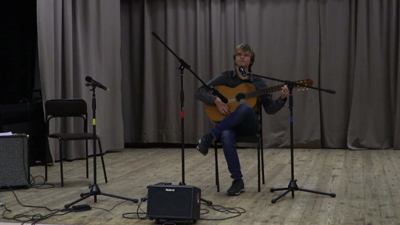 Виктор Цой - Когда твоя девушка больна - исп. Михаил Агров