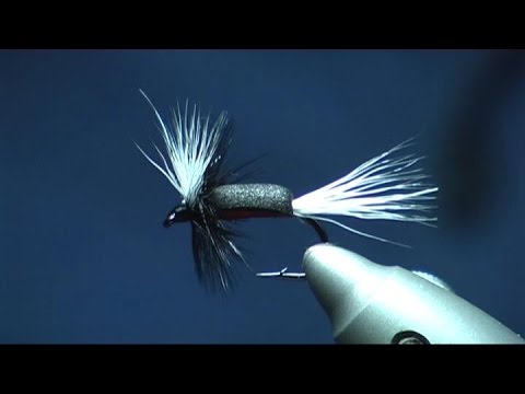Сухая мушка Royal Humpy  (Variant), dry fly.