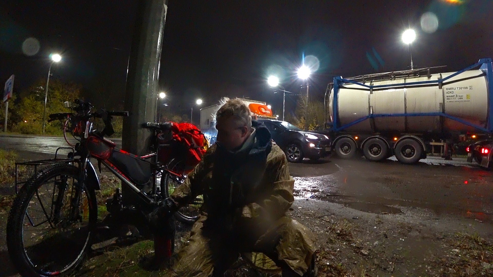 Велопокатуха ?♂️ дождливая ⛈ ночная ?