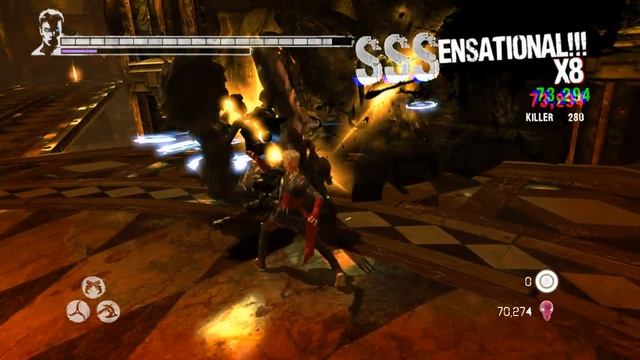 Devil May Cry Прохождение (повт, рус). Миссия 12: В осаде/Under siege