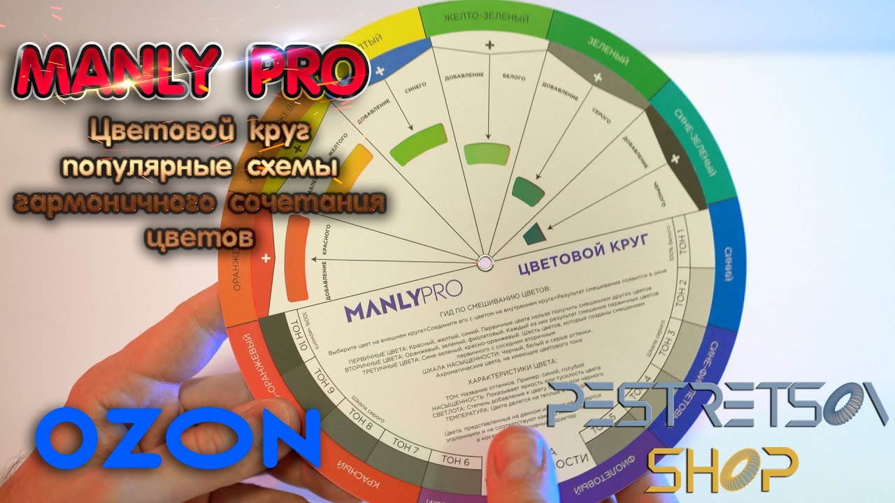 ► ЦВЕТОВОЙ КРУГ CIRCLE ? РАСПАКОВКА ? И ОБЗОР ⬇️