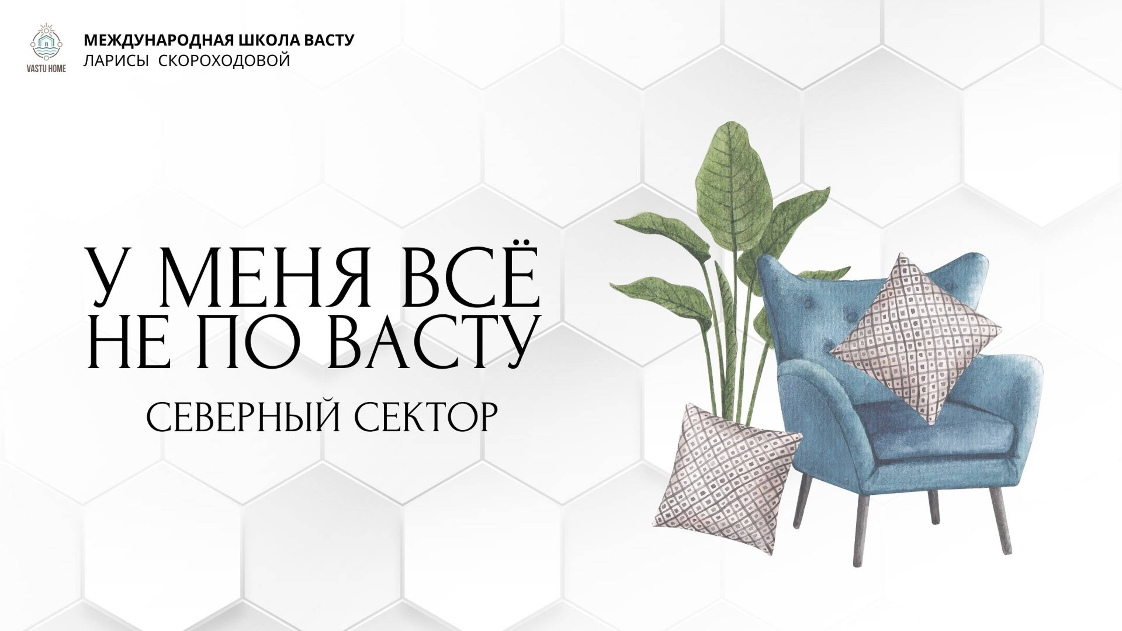 У меня всё не по Васту. Северный сектор.