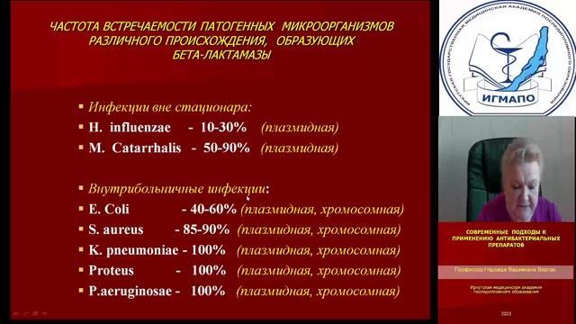 Современные подходы к применению антибактериальных препаратов