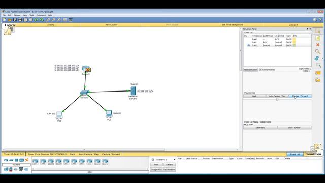 Урок 30 Cisco Packet Tracer. DHCP сервер для распределения динамических IP адресов в разные VLAN
