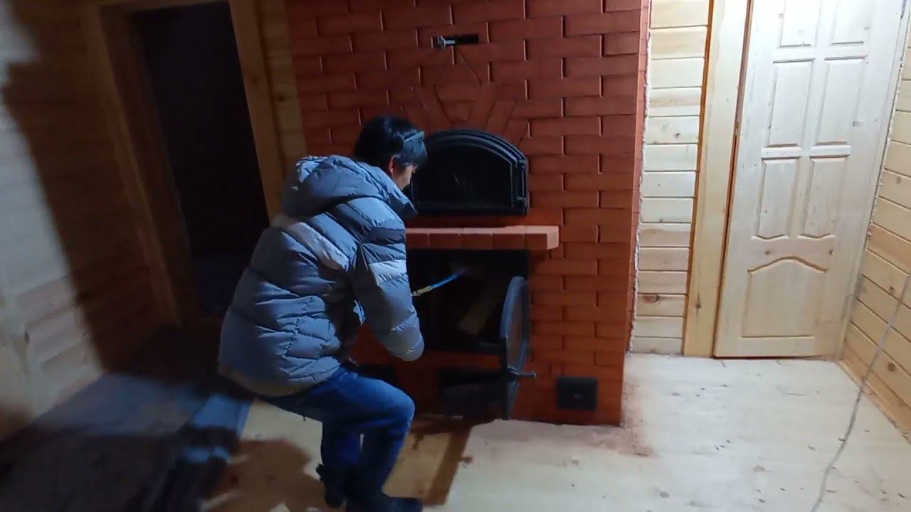 Еще одна шикарная каминопечь в копилку