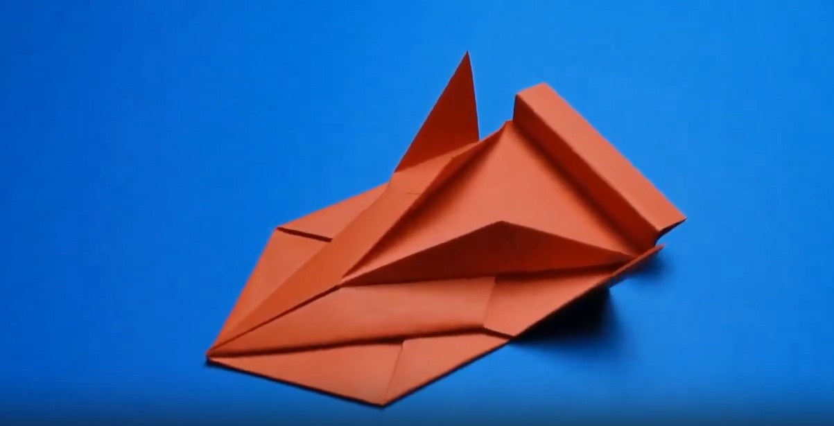 Оригами машинка