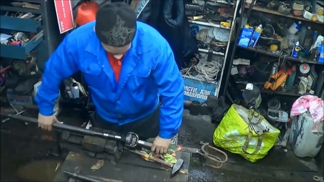 Уаз за 30 тысяч,серия 37,сборка моста.