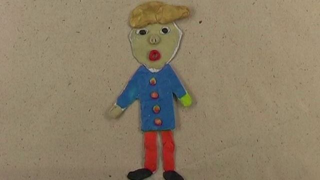 ЧЕЛОВЕЧЕК С МЯЧОМ, анимационный скетч (автор - Лилия БАЛАШОВА, 8 лет)