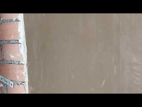 Ровные и гладкие стены после машинной штукатурки