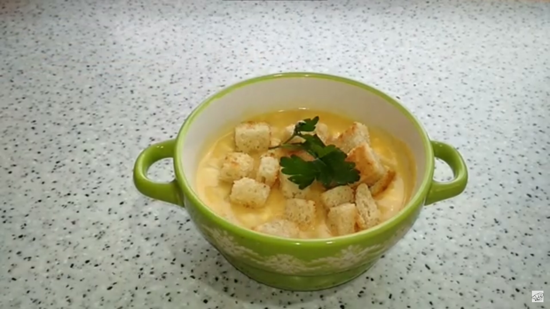 Суп-пюре с шампиньонами.