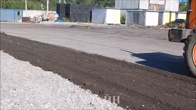 Укладчик обочин (отсыпщик обочин) на фронтальный погрузчик