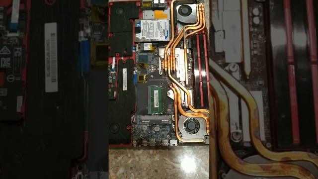Обзор и Замена жесткого диска в Ноутбуке MSI GL73 #Shorts