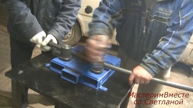 Как сделать металлический обруч для подвесного кресла.