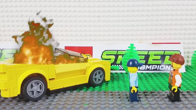 ГОРОДСКИЕ ИСТОРИИ LEGO - ПОЛИЦИЯ, ПОЖАРНАЯ МАШИНА, ПОЕЗД, СТРОИТЕЛЬНЫЙ ГРУЗОВОЧОК И ЭКСКАВАТОР!