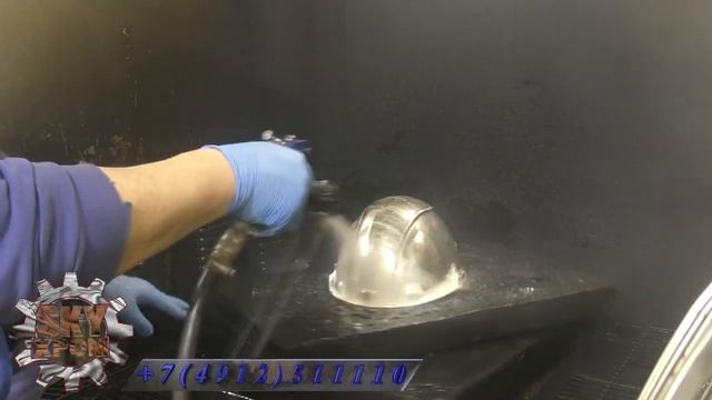 Лак для работы БЕЗ ОБЖИГА  и раствор для работы с большой деталью от Sky Chrome technology.