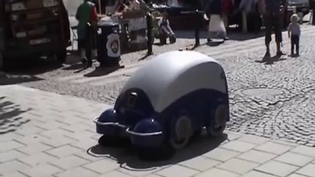 Робот-уборщик улиц