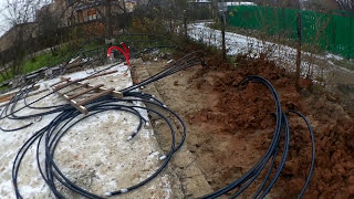 Тепловой насос своими руками. Бурим под зонды.