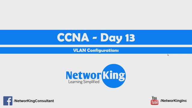 200-301 CCNA v3.0 - Day 13 - VLAN Configurations - Free Cisco CCNA