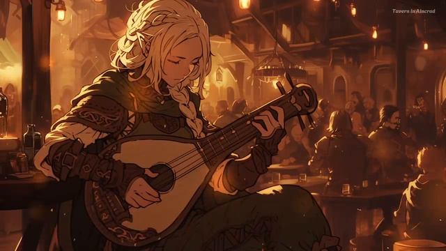 Расслабляющая средневековая музыка, фентези таверна