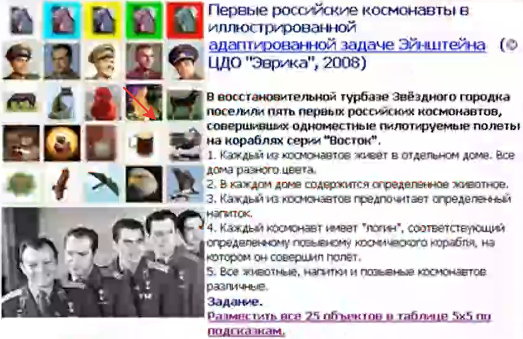 КОСМОНАВТЫ И ИХ ПОЗЫВНЫЕ. КВЕСТЫ