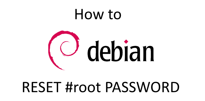 Сброс root пароля Debian