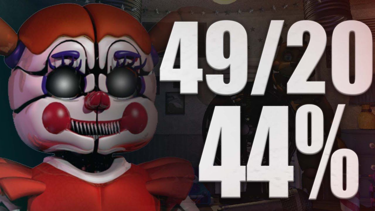 44% Энергии 49/20 Fnaf 7 UCN #Fnaf
