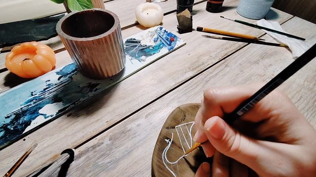 ArtCraft Family - Роспись гребня, в стиле мезенской росписи [2023]