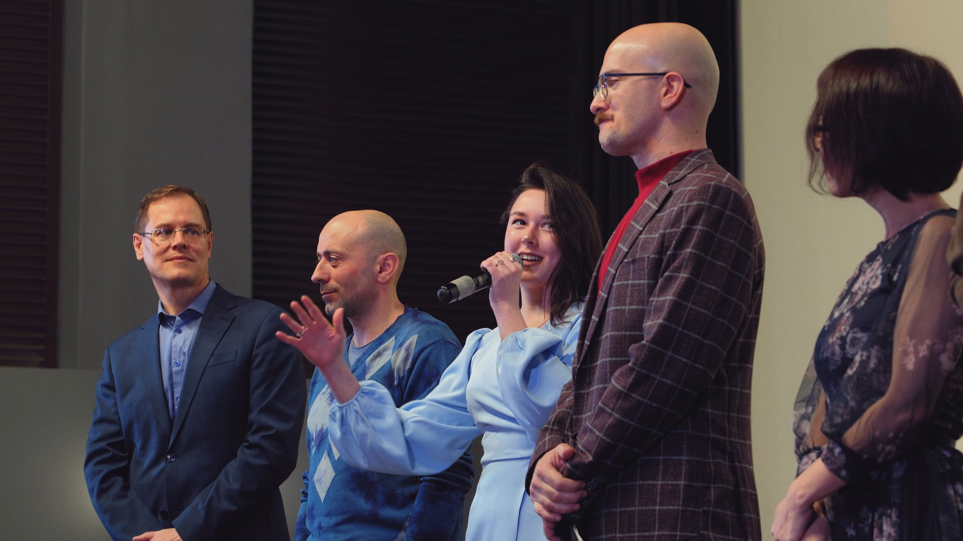 Видеоотчёт с закрытого (технического) показа фильма "Шрам"